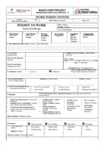 Mengenal Work Permit/ Izin Kerja - SafetyPoin